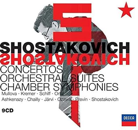 Shostakovich Concertos Orchestral Suites Chamber Symphonies Amazon Co Uk CDs Vinyl