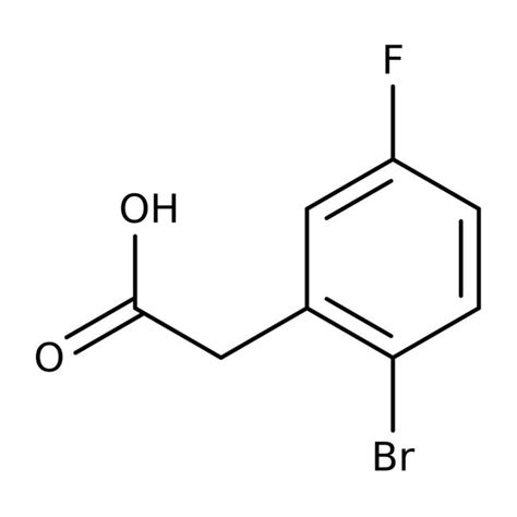 Ácido acético 2 bromo 5fluorofenil 96 Thermo Scientific Chemicals