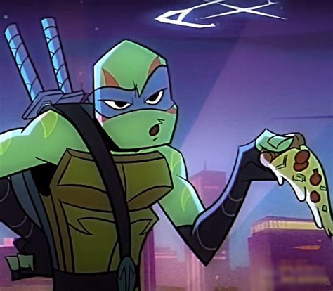 Rottmnt Movie Leo Icon Tortugas Ninjas Dibujos Tortugas