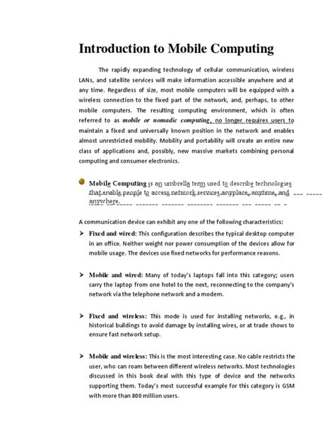introduction to mobile computing pdf computer network point of sale