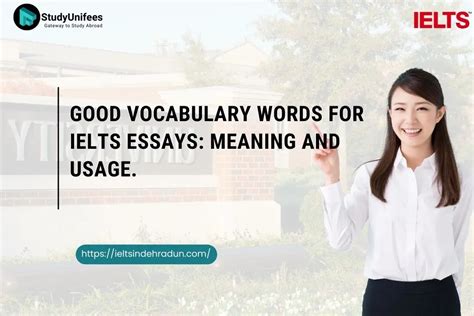 Good Vocabulary Words For Ielts Essays Meaning And Usage