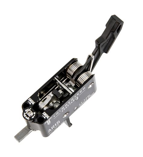 Triggertech Trigger Ar 15 Adaptable 25 5lbs Single Stage Black Flat Lever Bruno