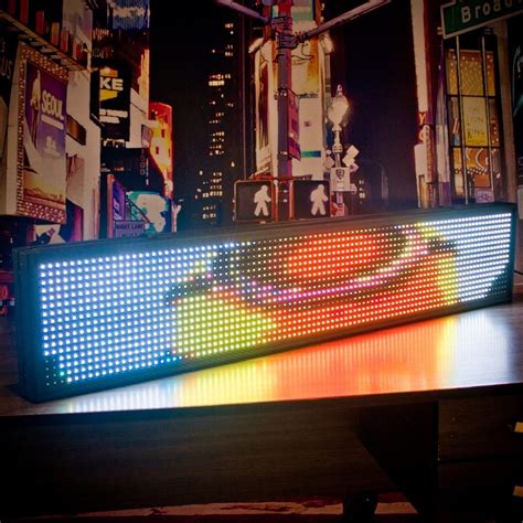 Painel De Led Letreiro Digital M X Colorido Rgb Outdoor R Em Mercado Livre