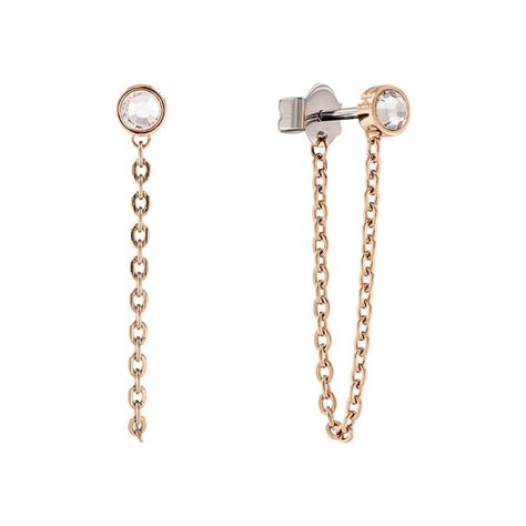 Boucles D Oreilles Femme Pendantes Calvin Kleincalvin Klein Linked