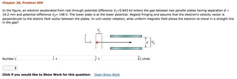 Solved Chapter 28 Problem 009 In The Figure An Electron