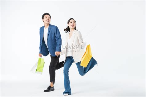 커플 쇼핑 사진 무료 다운로드 Lovepik