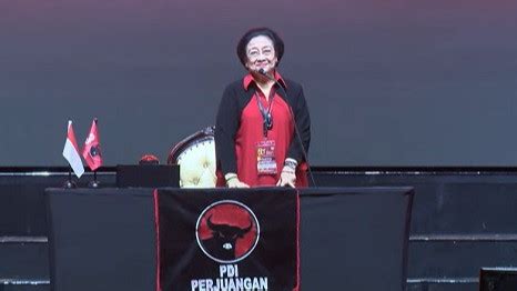 Singgung Soal Korupsi Di HUT Ke 50 PDIP Megawati Jangan Pikir Ibu