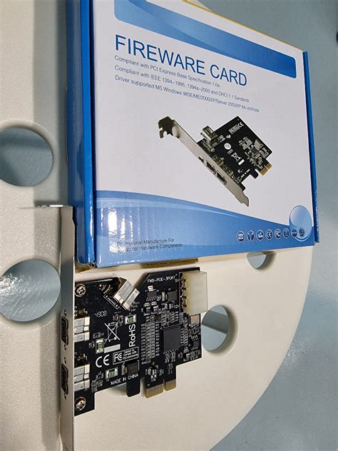 Firewire Ieee 1394b Pcie Card For Pc Expansion Slot Computers And Tech