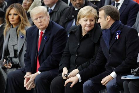 Brigitte et Emmanuel Macron Melania et Donald Trump Charlène et Albert de Monaco tous