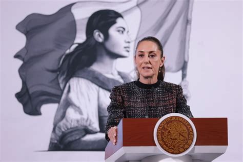 Presidenta De México Claudia Sheinbaum Destaca Reducción Estimada Del