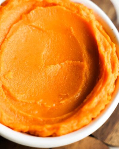 Silky Sweet Potato Puree