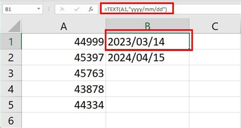 how to convert numbers to dates in excel