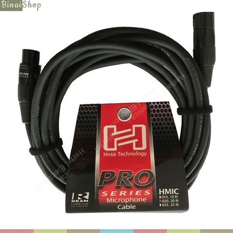Hosa Hmic 005 Hmic 010 Hmic 020 Cáp Tín Hiệu Xlr Xlr Cho Micro