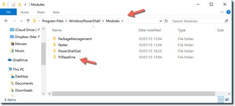 Console Extension Psreadline Now Part Of Powershell 5 In Windows 10