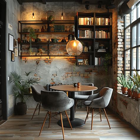 Индастриал стиль интерьера 100 лучших идей Интерьер Японский интерьер Интерьеры кофейни