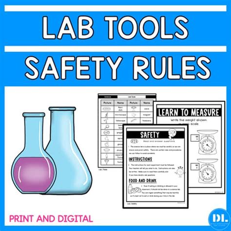 Lab Tools And Safety The Workbook By Dualati Edu Bilingual Resources