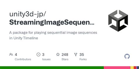 github unity3d jp streamingimagesequence a package for playing