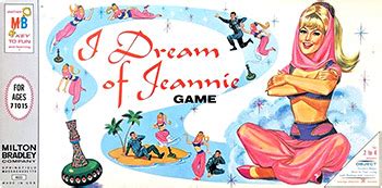 I Dream Of Jeannie Game From Milton Bradley 1965 Toy Tales