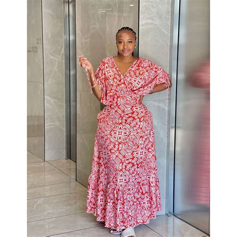 Long Sleeve V Neck Maxi Dress Yellow Sub Trading