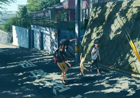 午后のたわむれみちのく的pixiv风景壁纸插画图片 Bobopic
