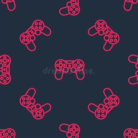 Controller Seamless Pattern Background Stock Illustrations 2 266 Controller Seamless Pattern