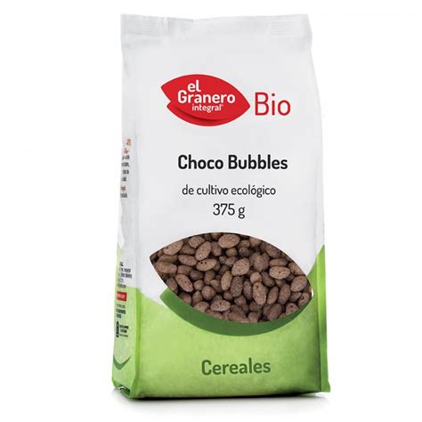 Choco Bubbles Bio 375 G Herbolario Las Hierbas Salvajes