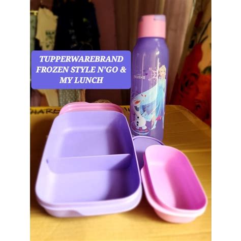 Tupperware Disney Frozen Collectible Set 750ml Round Eco Bottle
