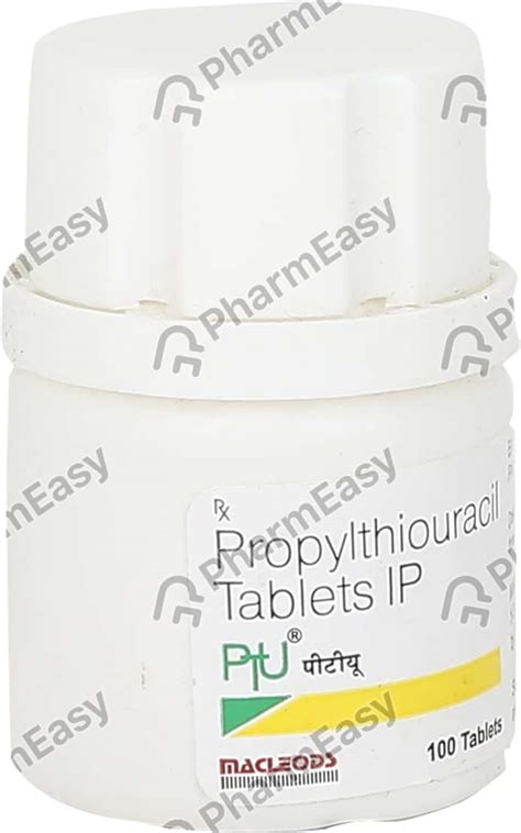 Buy Ptu 50 Mg Tablet 100 Online And Save Up To 24 At Pharmeasy
