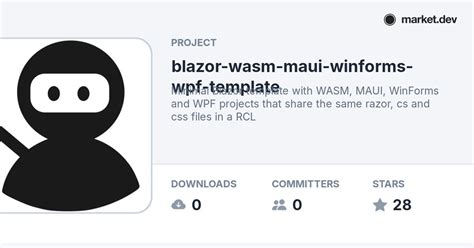 Blazor Wasm Maui Winforms Wpf Template Ecosystem Directory Marketdev Blazor Wasm Maui Winforms Wpf Template Ecosystem Directory Marketdev