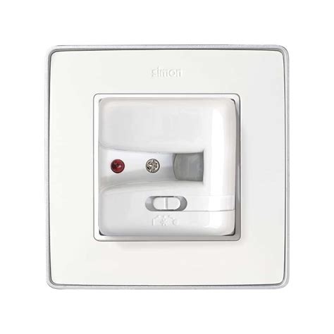 Movement Detector Switch From 40 To 300w Va 230 V~ White Simon 82 Simon