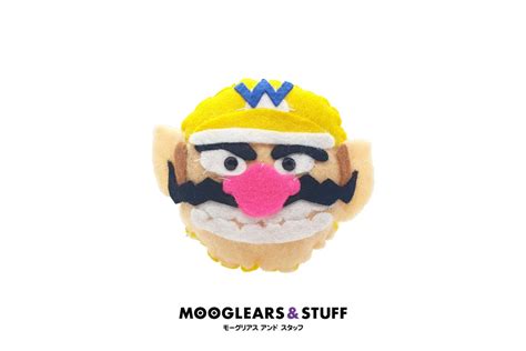 Wario Super Mario Plush Hanging Ornament Pin Badge Christmas Decor