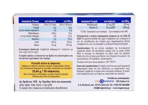 ΤΙ ΕΙΝΑΙ ΤΟ Prostafit Active Prostafit Active