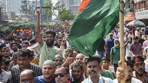 Bangladesh Opposition Party Demands A New Election After Hasinas