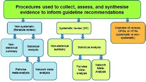 procedures used to collect assess and synthesise evidence to inform