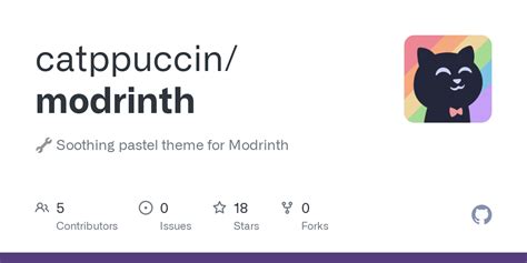 GitHub Catppuccin Modrinth Soothing Pastel Theme For Modrinth
