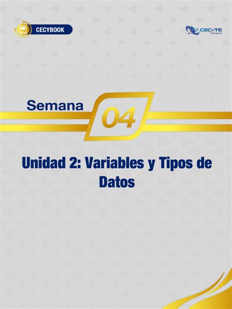 Variables Y Tipos De Datos En Python Pdf Python Lenguaje De