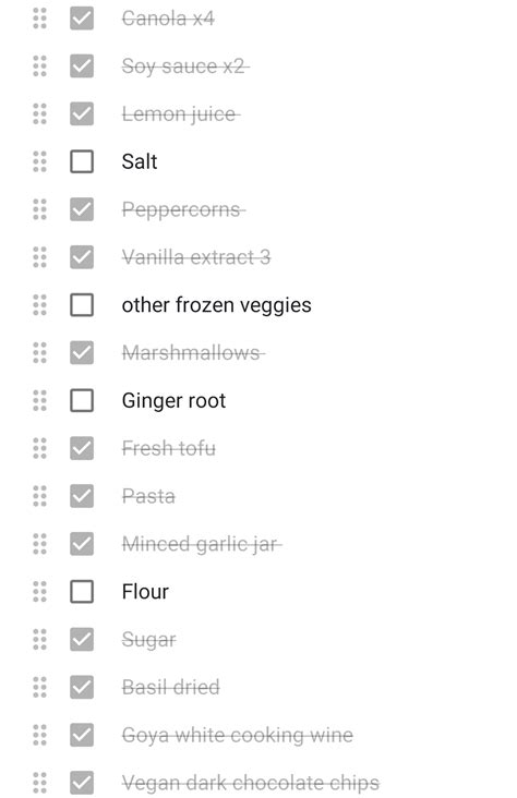 Keep Move Checked Items To Bottom