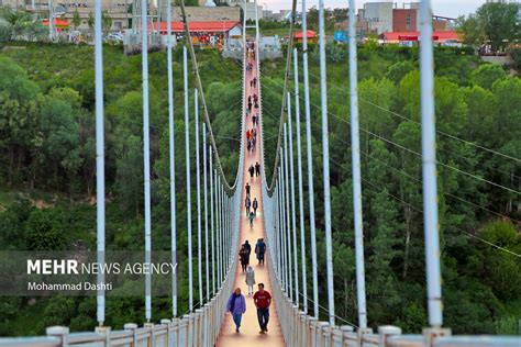 Mehr News Agency Meshkin Shahr Suspension Bridge