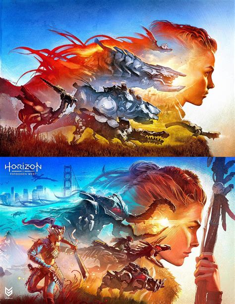 Zero Dawn And Forbidden West Art Comparison Rhorizon