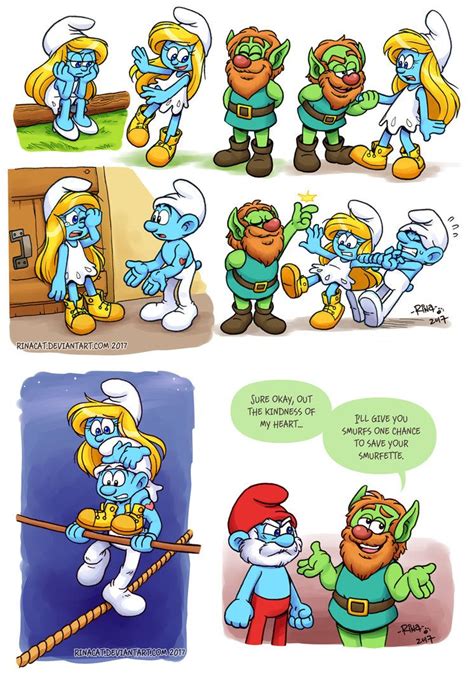Smurfs Dancing Shoes Doodles By Rinacat Smurfette Smurfs Smurfs Party