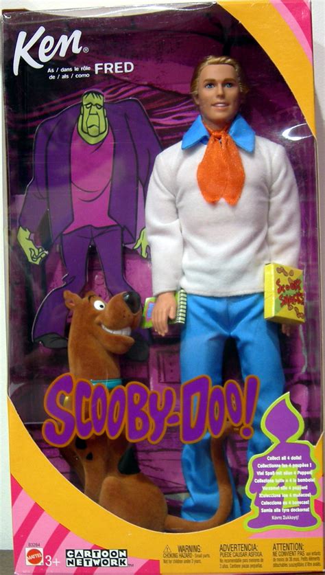 Ken Fred Figure Doll Scooby Doo Mattel