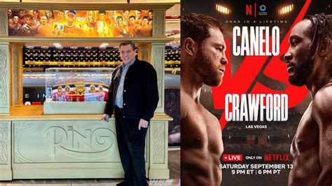 Wbc President Says Security Wont Stop Him At Canelo Vs Crawford