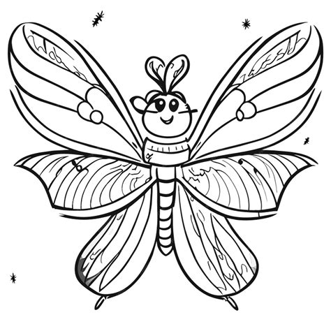 Butterly Vector Illustration Doodle Line Art Premium Ai Generated Vector