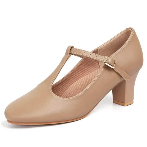Dynadans Character Shoes For Women T Strap 2 3 Salsa Ballroom Dance