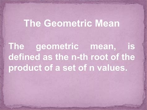 Arithmatic Mean Ppt