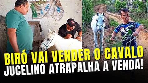 BIRÓ TENTA VENDER O CAVALO MAS JUCELINO ATRAPALHOU YouTube
