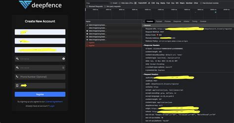 can t register to system receives 404 · issue 674 · deepfence