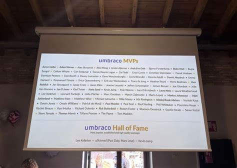 Im An Umbraco Mvp For The Second Year Running