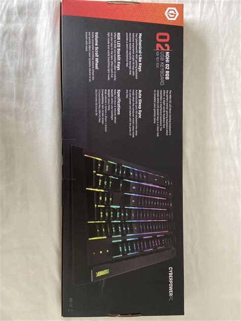 Cyberpowerpc Nohi 02 Keyboard Manual Manual