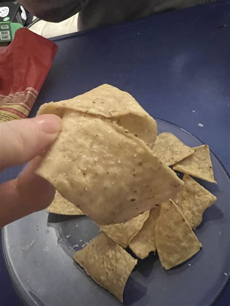 Weirdly Shaped Tortilla Chip R 691